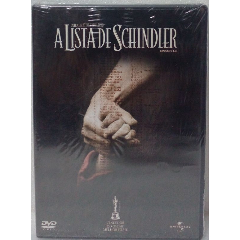 Filme A Lista de Schindler DVD Duplo Original Lacrado Liam Neeson Ralph ...
