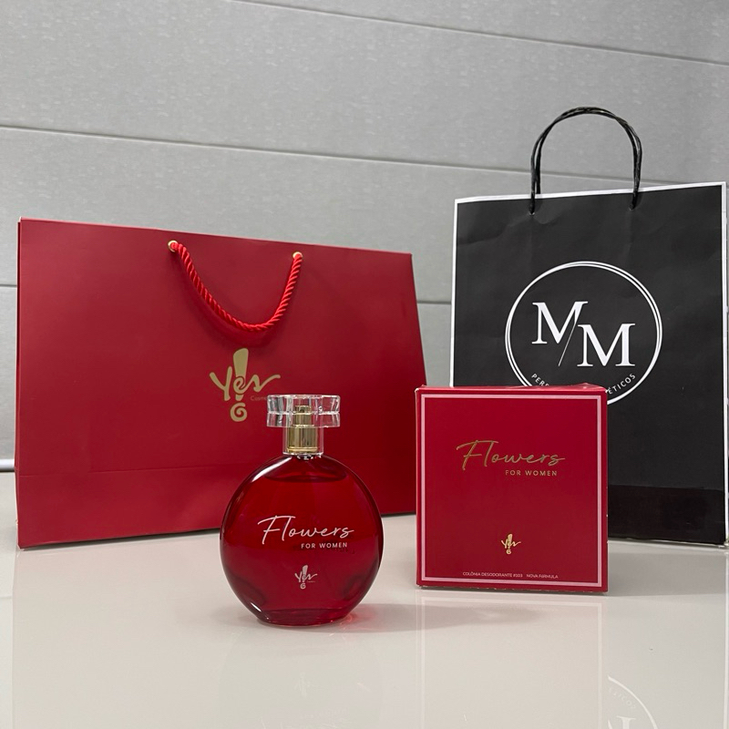 Flowers For Women Colônia Feminino 100ml 1Un Yes Cosmetics | Shopee Brasil