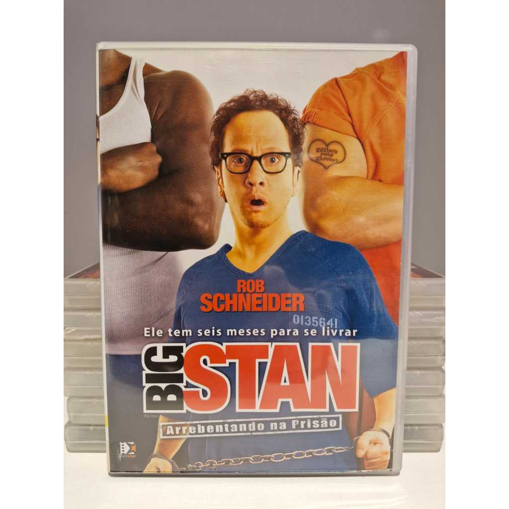 BIG STAN - ARREBENTANDO NA PRISÃO - Rob Schneider - DVD - Original ...