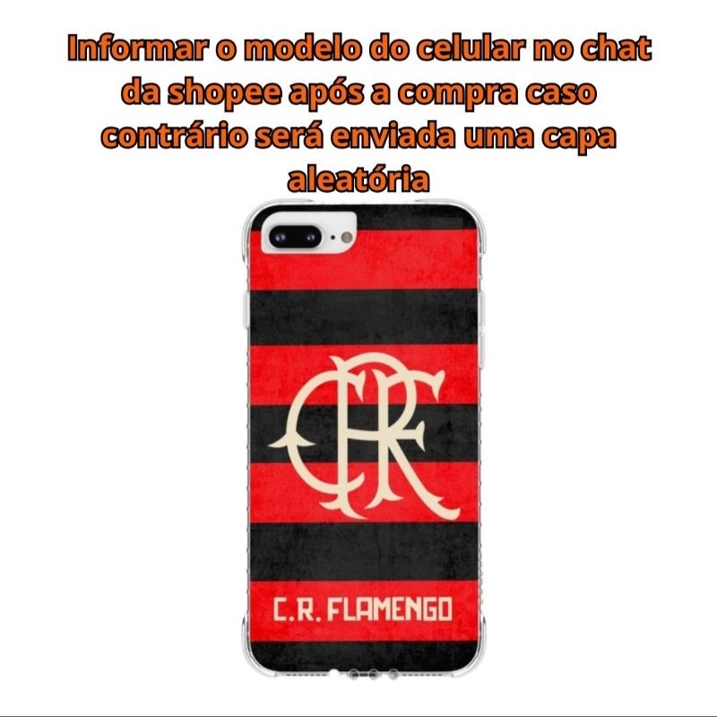 Capas para celular Inspirada Flamengo variedades de modelos. | Shopee ...
