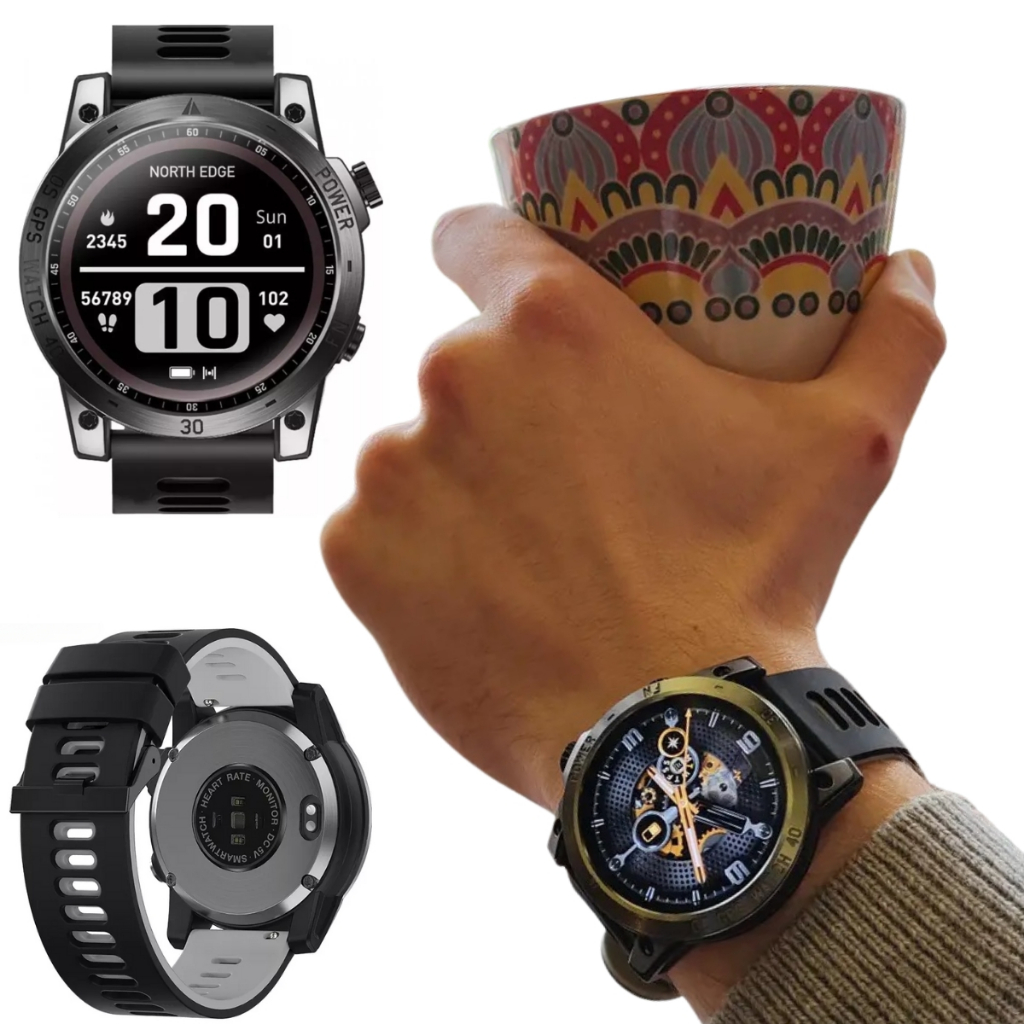 Smartwatch North Edge Crossfit 3 Gps Altímetro Barômetro | Shopee Brasil