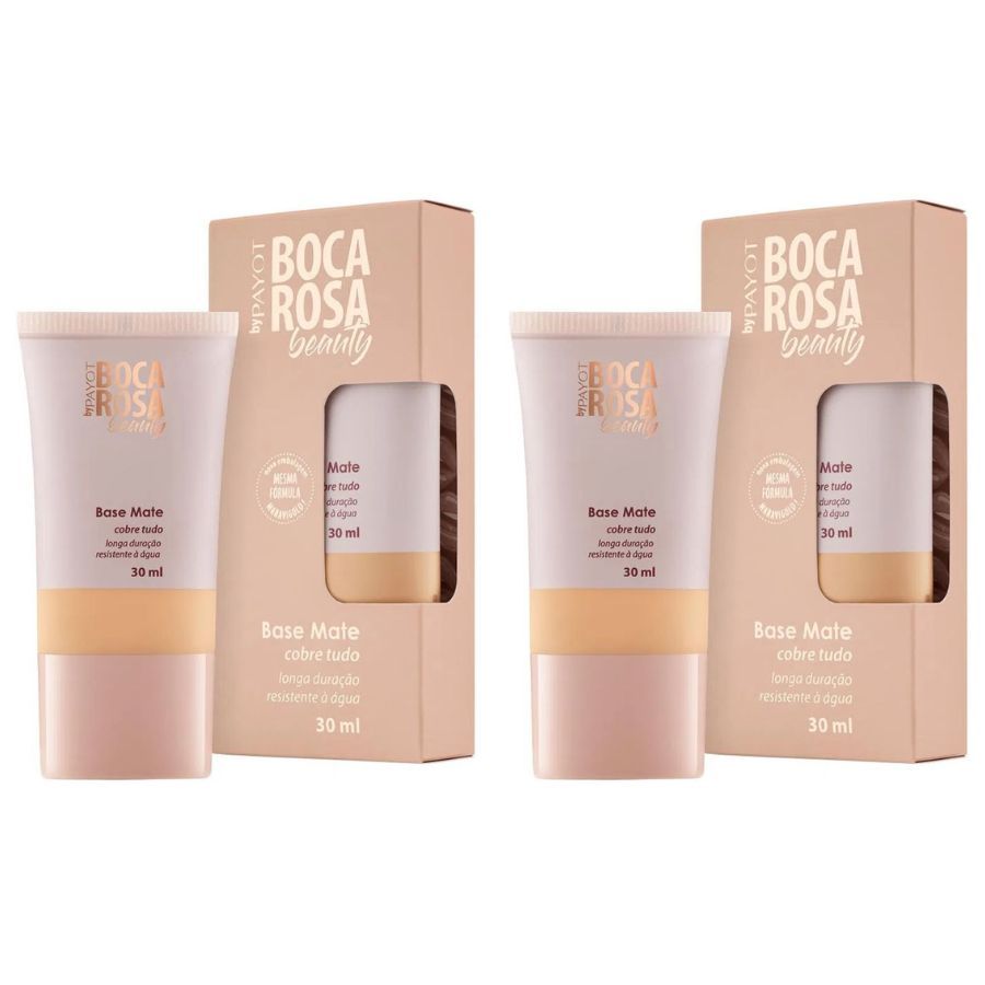 2 Bases Boca Rosa Francisca Nº 3 30ml (cada) | Shopee Brasil