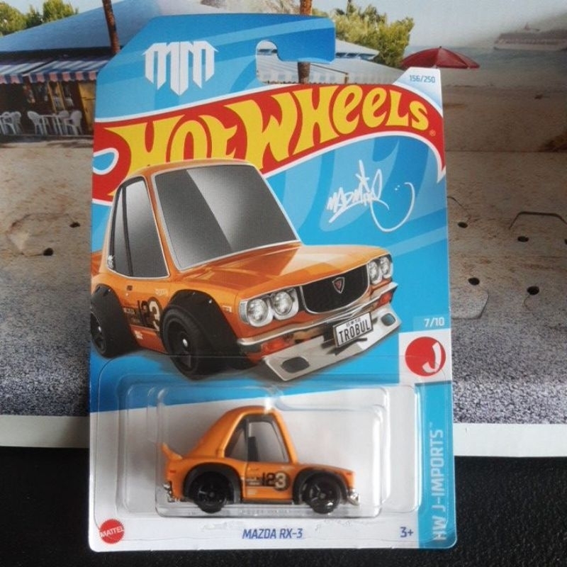 Hot Wheels Tooned JDM Mazda RX3 Mad Mike Toyo Tires K&N Hw J Imports ...