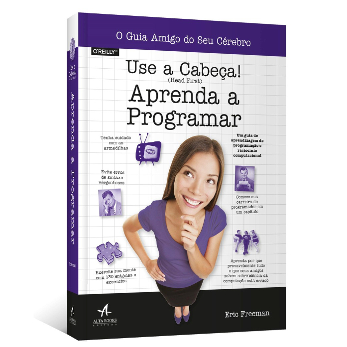 Aprenda a Programar - Use a Cabeça! Eric Freeman Livro | Shopee Brasil