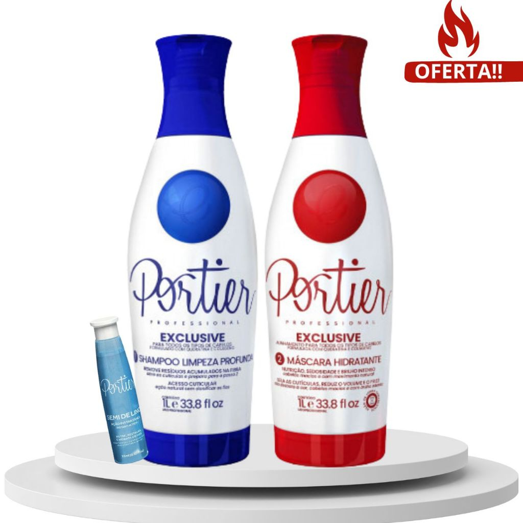 Portier Exclusive 2x1000ml | Shopee Brasil