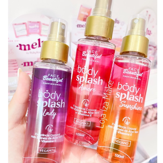 Body Splash - Face Beautiful | Shopee Brasil