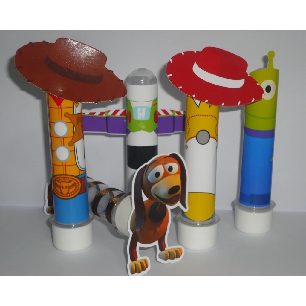 Kit Toy Story para Tubetes - Apliques e adesivos | Shopee Brasil