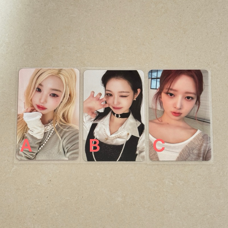 OFICIAIS IVE ALBUM PHOTOCARD THE 1ST EP [I'VE MINE] - WONYOUNG REI | Shopee Brasil