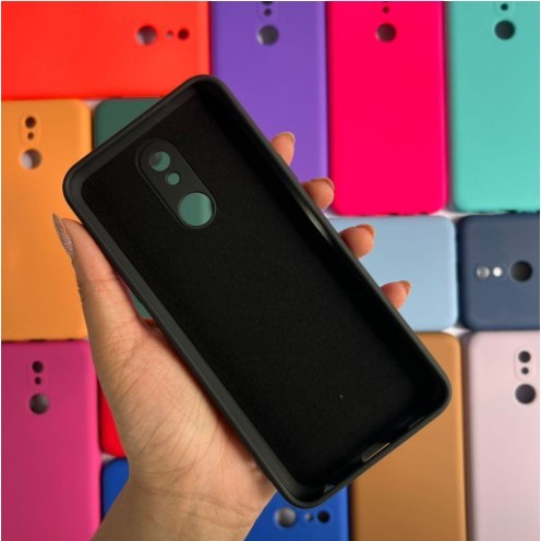 Capa Capinha - LG K12/K12PLUS - LG Silicone Aveludado POR DENTRO ...