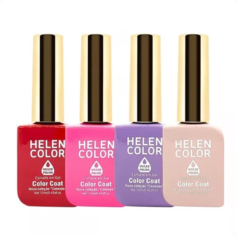 Esmalte em gel Helen Color 12ml - Linha Conexão | Shopee Brasil