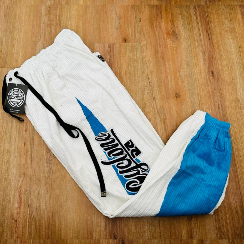 Calça Da Cyclone Branca De Veludo Mandrake | Shopee Brasil