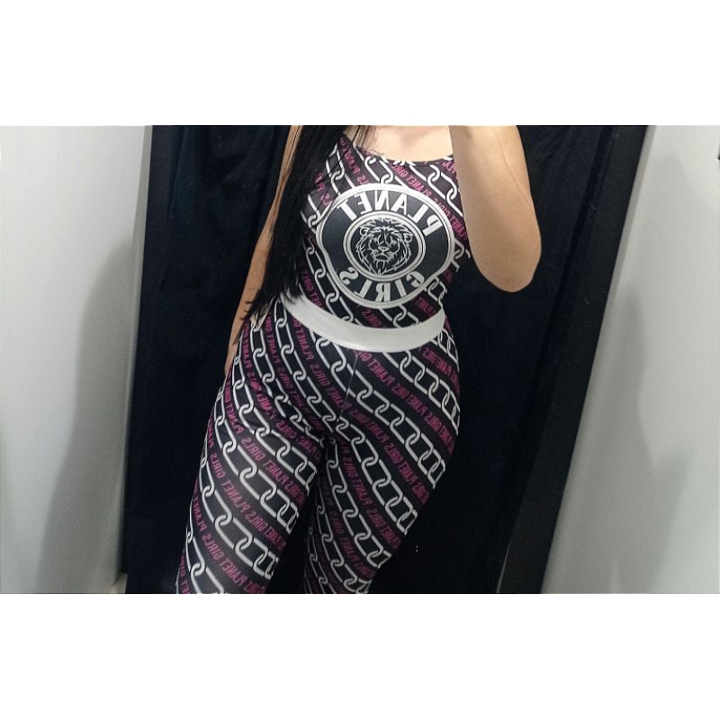 Kit Legging + Body Planet Girls Original | Shopee Brasil
