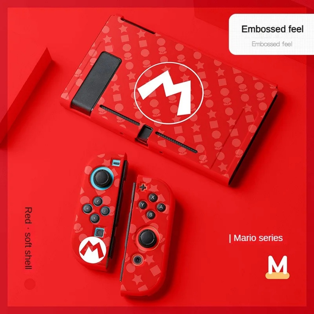Capa Tpu Proteção Macio Case Joycon Nintendo Switch V1 Ou V2 Glitter ou ...
