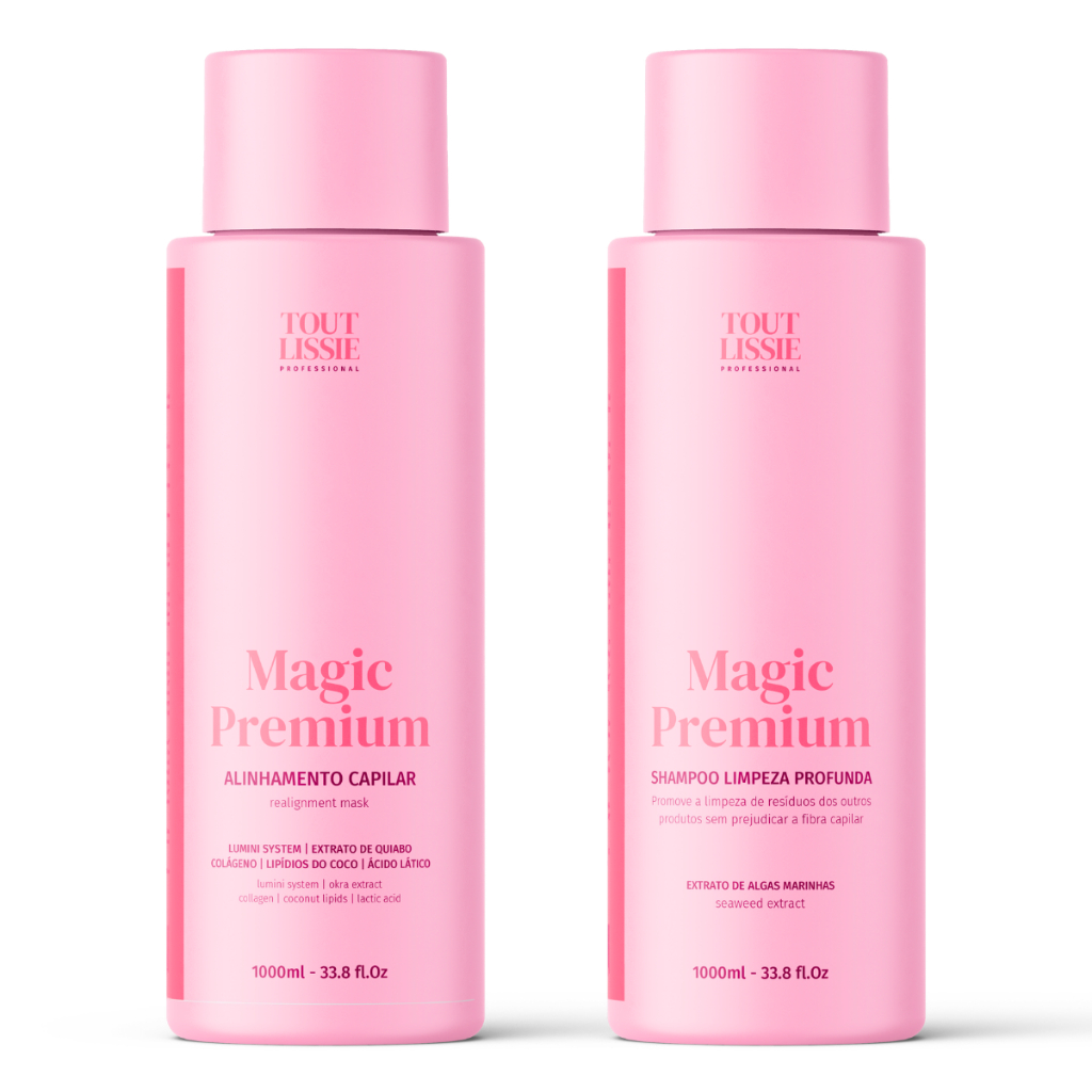 Progressiva Magic Premium E Shampoo Limpeza Profunda 1l | Shopee Brasil