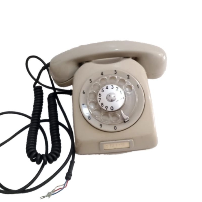 Telefone Fixo à Disco Ericsson, funciona (Anos 80,90) | Shopee Brasil