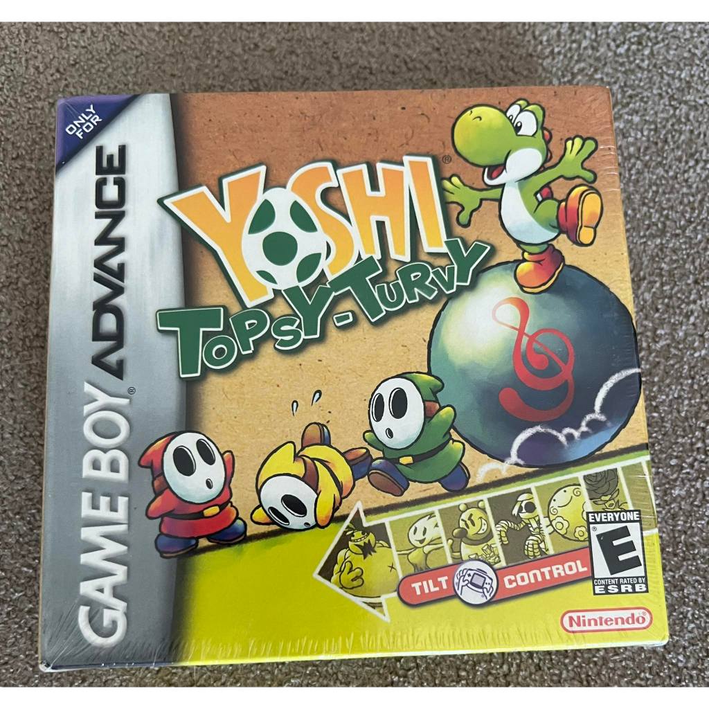 Yoshi Topsy-Turvy - LACRADO - Game Boy Advance (GBA) | Shopee Brasil
