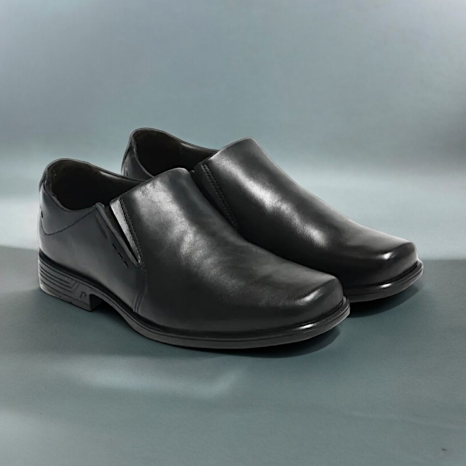 Sapato Social Masculino Couro Social Conforto Sem Cadarço Pegada ...