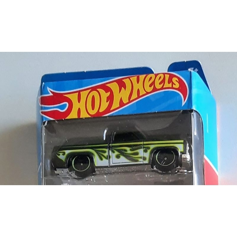 HOT WHEELS - PACK HW FLAMES - '83 CHEVY SILVERADO | Shopee Brasil