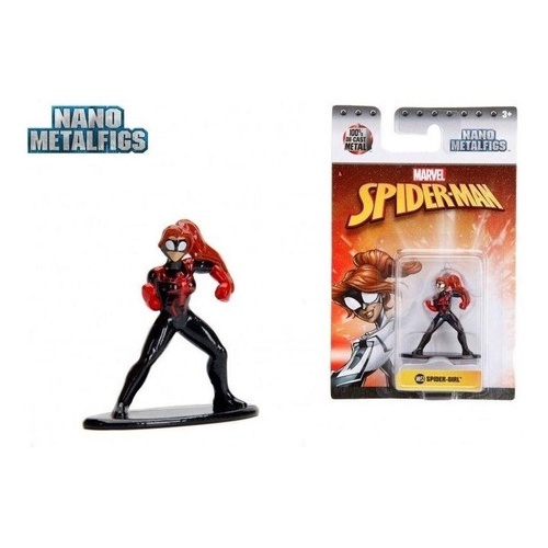 Boneca Spider Girl Miniatura de Metal - Metalfigs Miniatura Spider Gir ...