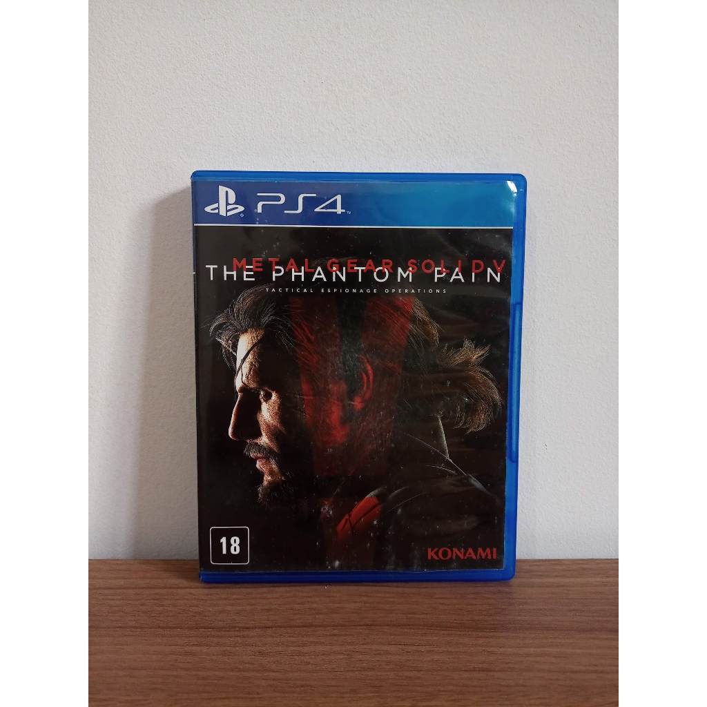 Metal Gear Solid V The Phantom Pain ps4 usado mídia física | Shopee Brasil