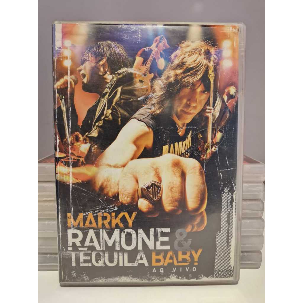MARKY RAMONE E TEQUILA BABY - AO VIVO - DVD - Original | Shopee Brasil