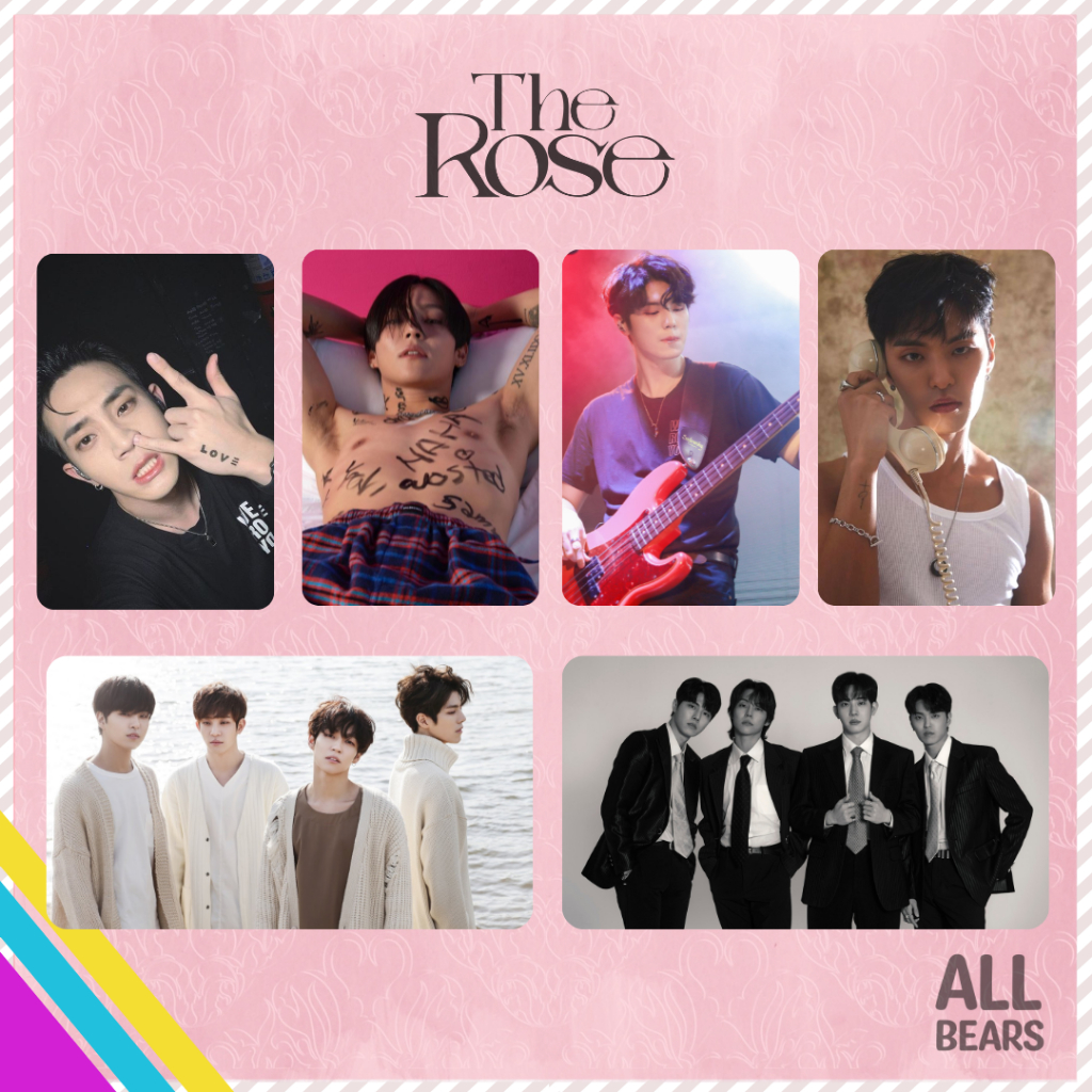 The Rose KIT photocards | Cards fanmade | Photocards KPOP | Shopee Brasil
