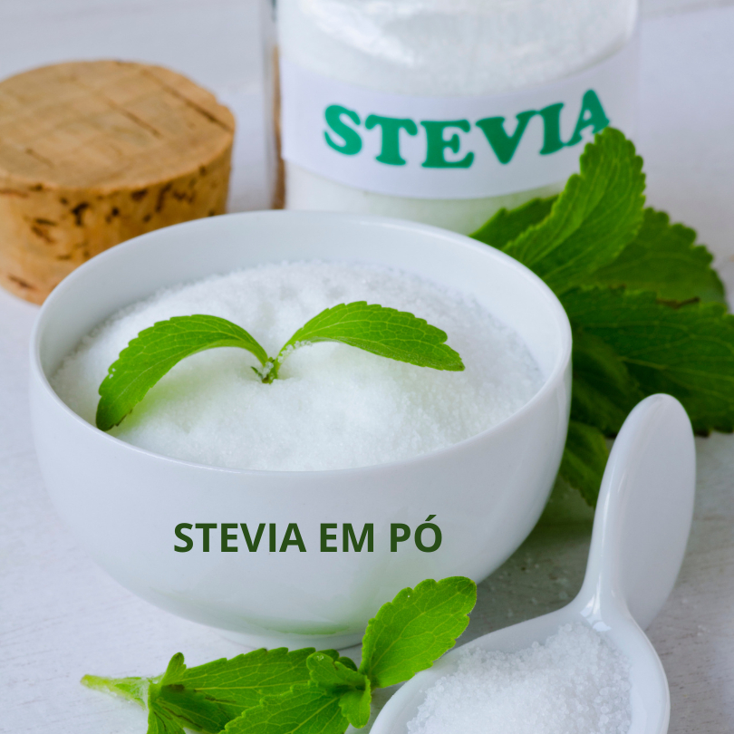 Stevia em pó - Adoçante natural em pó | Shopee Brasil