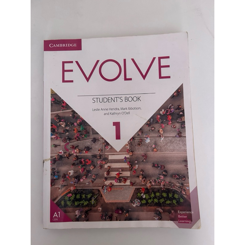 EVOLVE 1 STUDENTS BOOK CAMBRIDGE APOSTILA INGLÊS USADO | Shopee Brasil