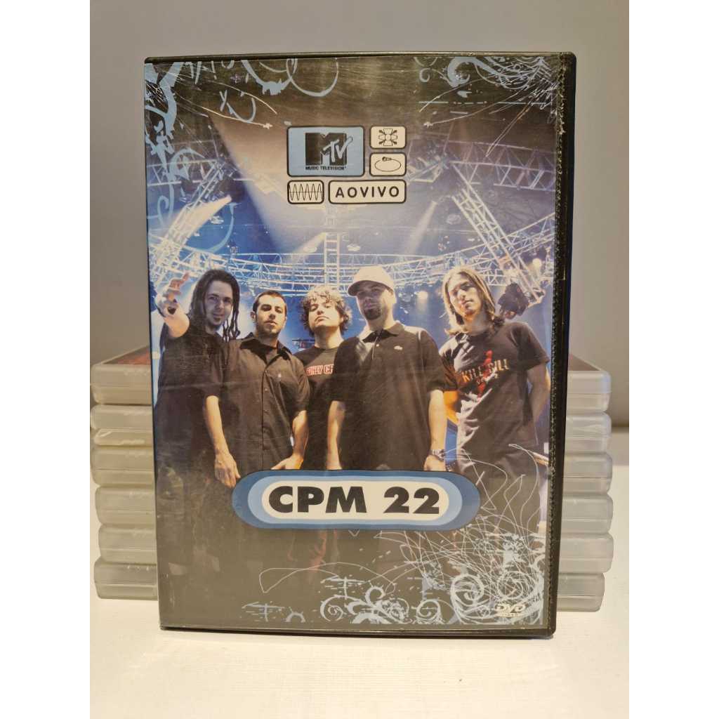 CPM 22 - MTV AO VIVO - DVD - Original | Shopee Brasil