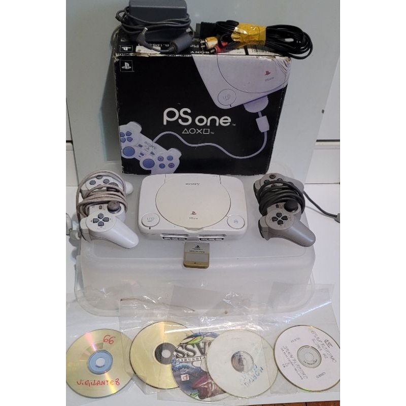 PlayStation 1 psone modelo slim completo c/caixa | Shopee Brasil