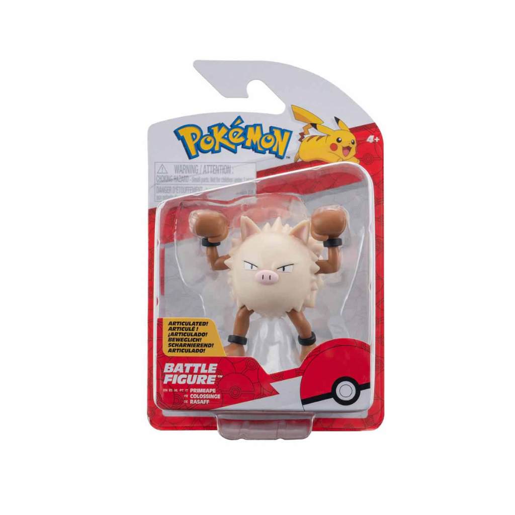 Pokémon Battle Figure - Primeape - Lacrado | Shopee Brasil