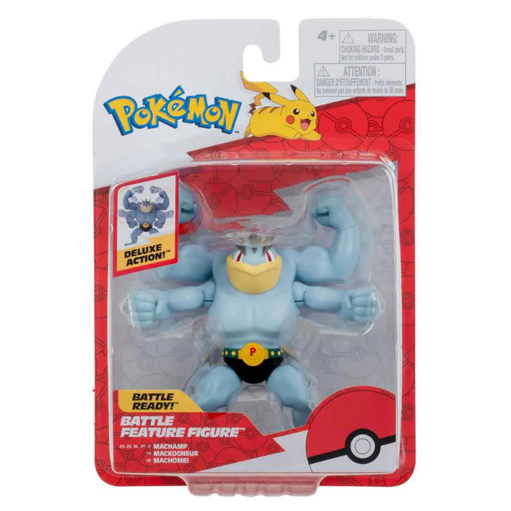 Pokémon Battle Figure - Machamp - Lacrado | Shopee Brasil