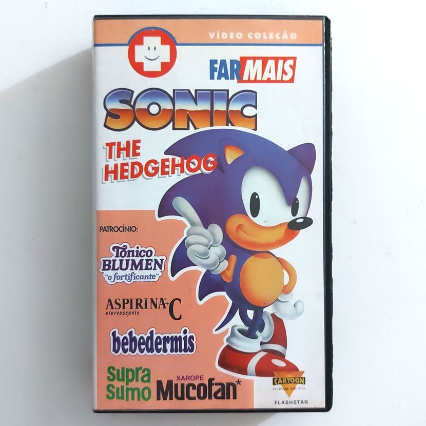 Vhs Sonic The Hedgehog Coleção Farmais | Shopee Brasil