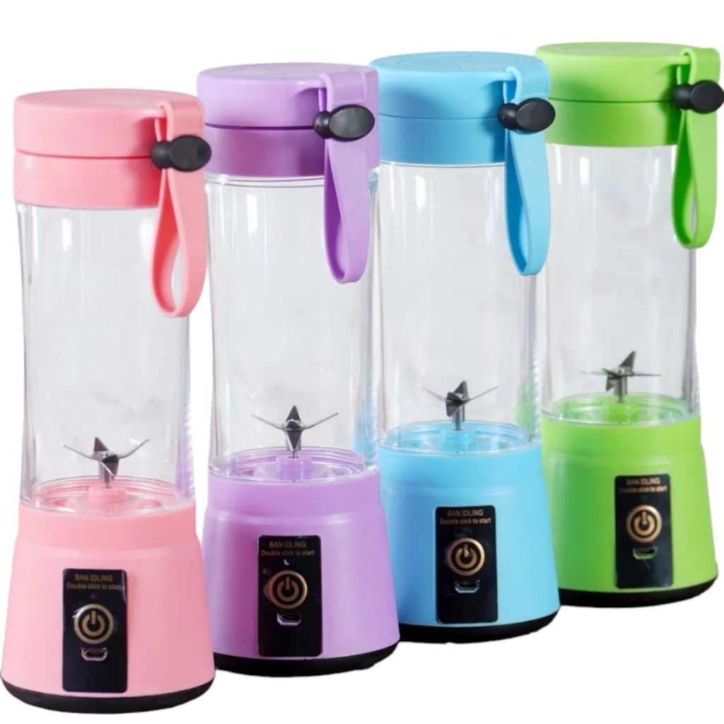 Mini liquidificador portatil 380ML mixer shake | Shopee Brasil