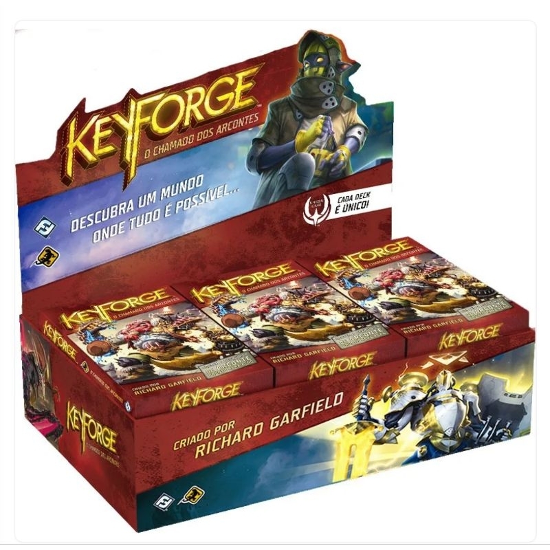 Keyforge Deck Display - Chamado dos Arcontes (com 11 decks) | Shopee Brasil