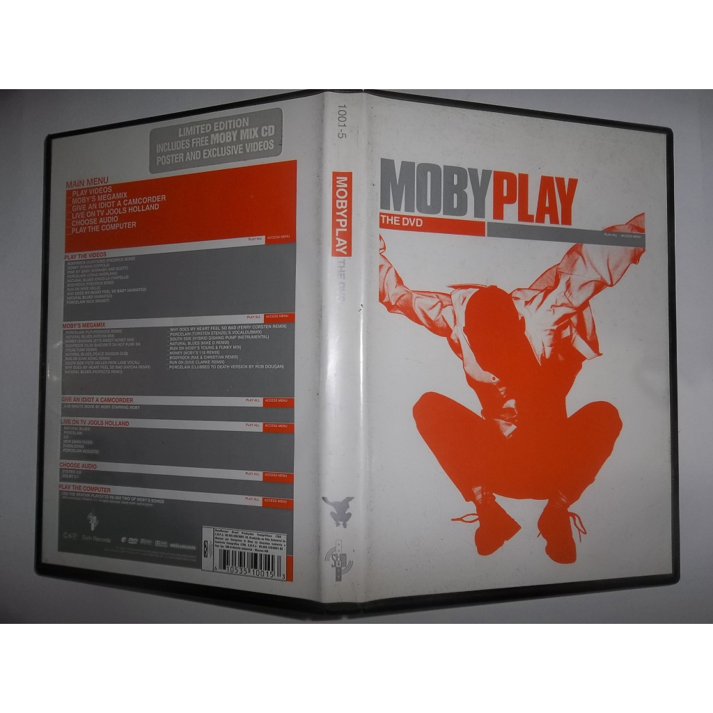 dvd e cd moby play | Shopee Brasil