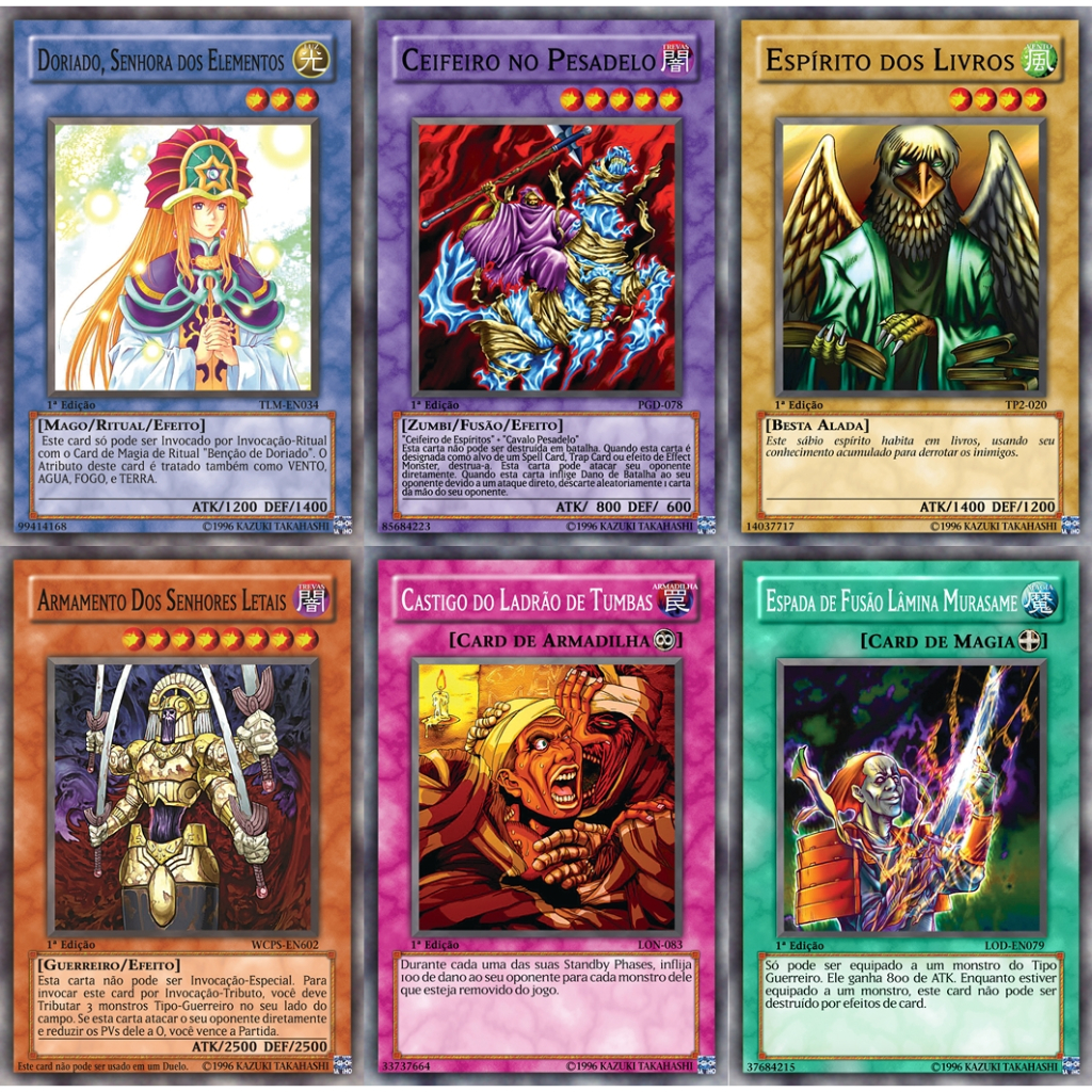 Marik (90 Cards) Deck Anime Yugioh | Shopee Brasil