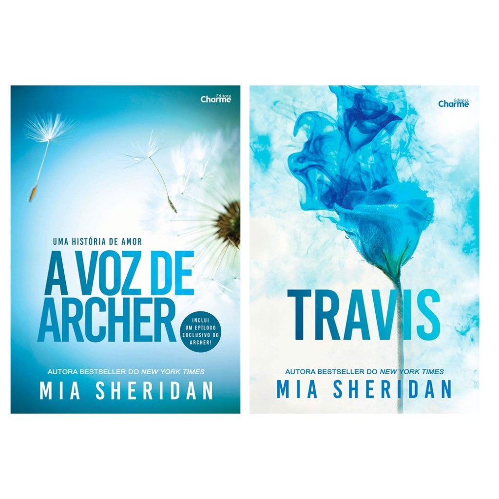 Kit de livros Mia Sheridan - A voz de Archer e Travis | Capa Comum ...