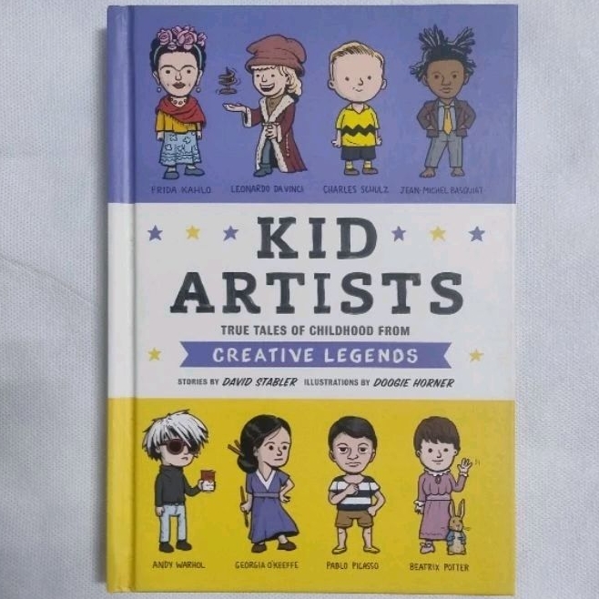 Livro Kid Artists por David Stabler | Shopee Brasil