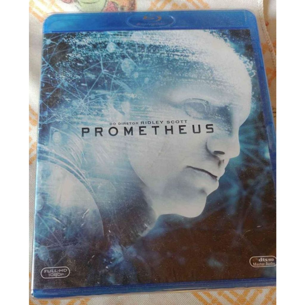 Prometheus Bluray Filme Lacrado e Dublado - Faz a Boa!