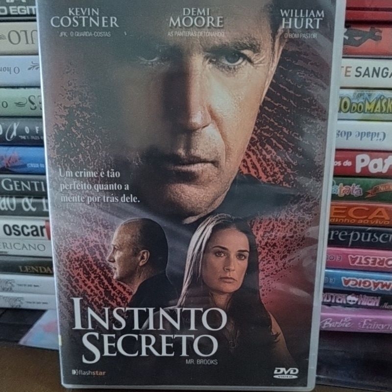 DVD Instinto Secreto- Kevin Costner. ORIGINAL. | Shopee Brasil