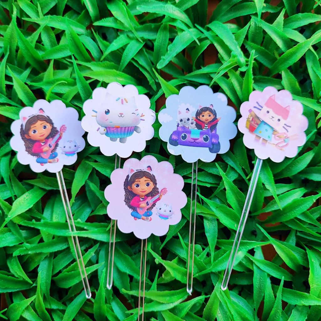 50un Aplique Casa da Gabby tags para docinhos topper brigadeiro ...