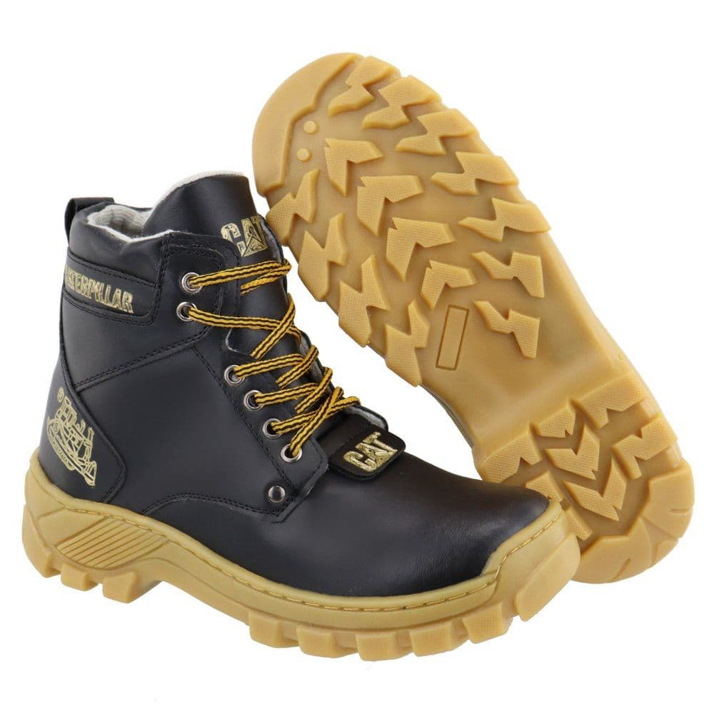 Bota Caminhada Caterpillar Cat Botina Masculina Promoção | Shopee Brasil