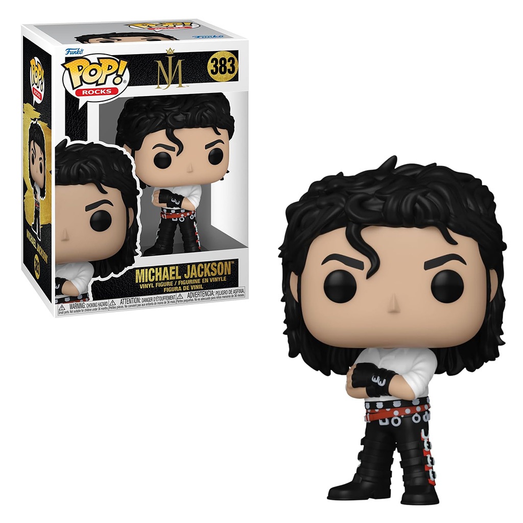 FUNKO POP ROCKS MICHAEL JACKSON 383 | Shopee Brasil