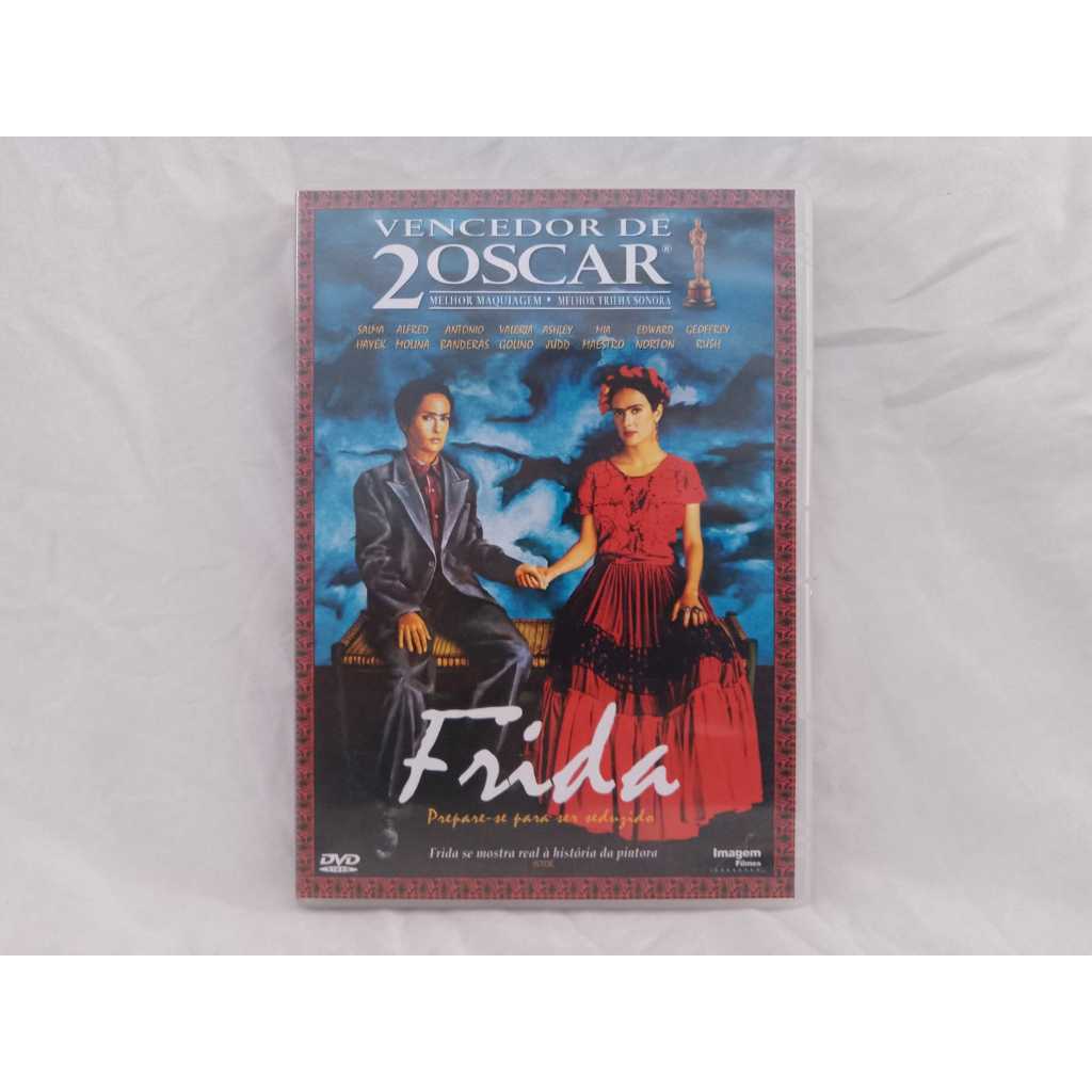 Dvd Frida - Salma Hayek / Antonio Banderas (2002) | Shopee Brasil