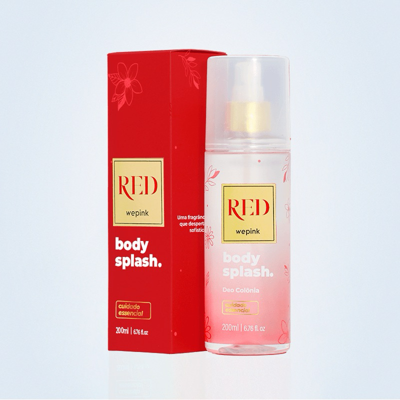Body Splash Red Desodorante Colonia- 200ml | Shopee Brasil