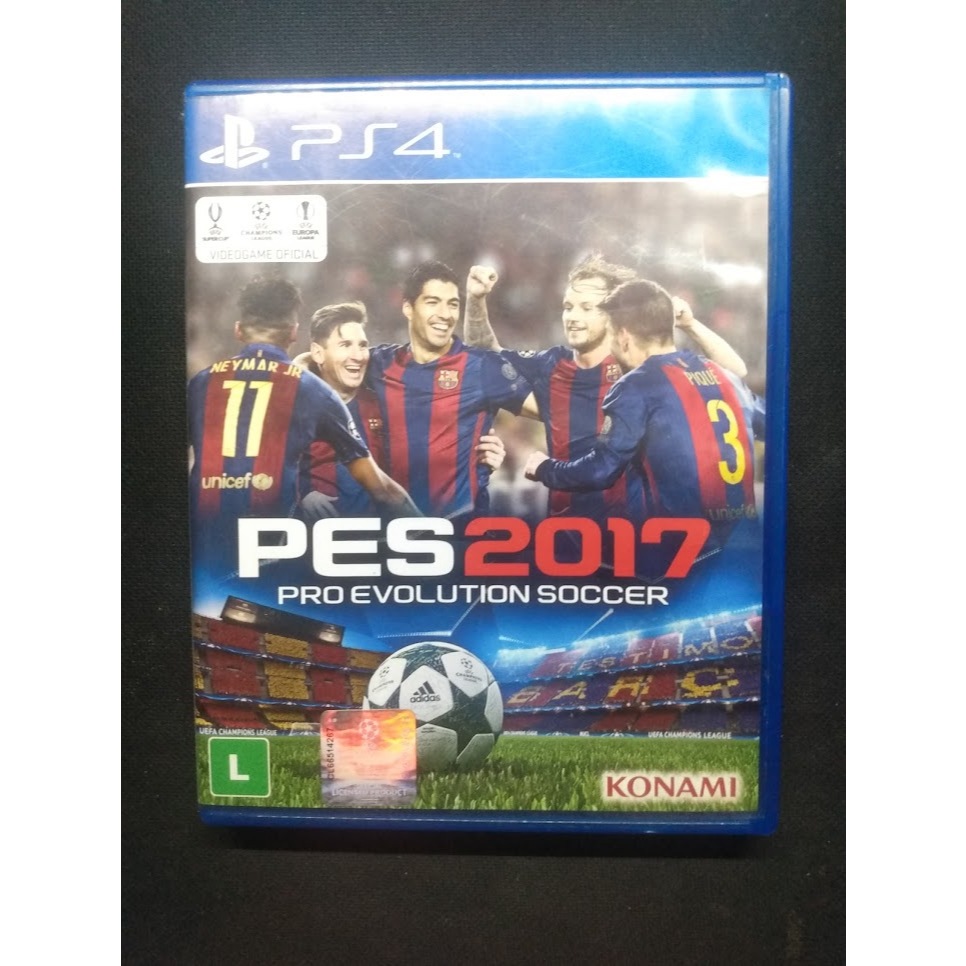 Pro Evolution Soccer 2017 Standard PS4 | Shopee Brasil