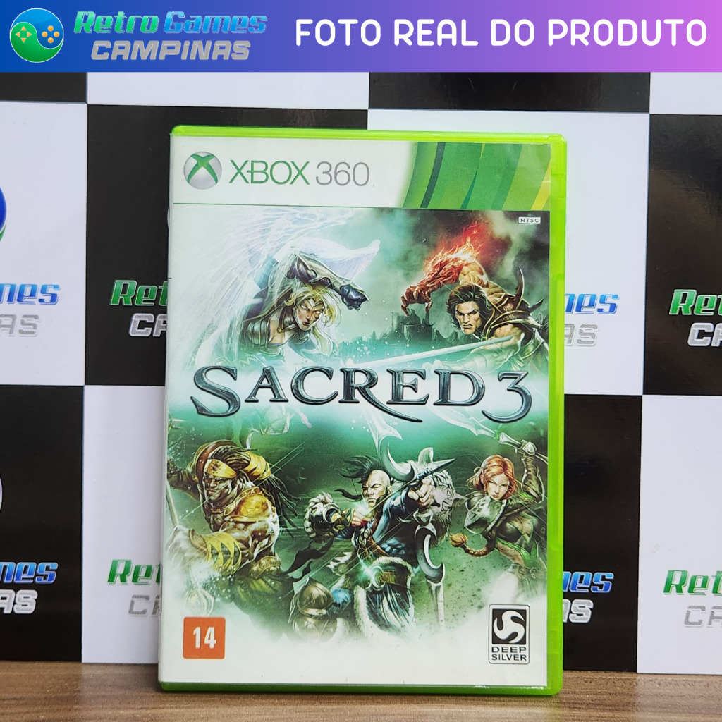 SACRED 3 - XBOX 360 | Shopee Brasil