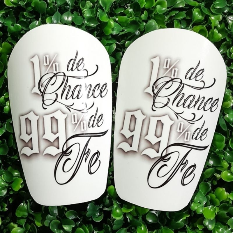 Caneleira Personalizada 1% de Chance 99% de Fé | Shopee Brasil