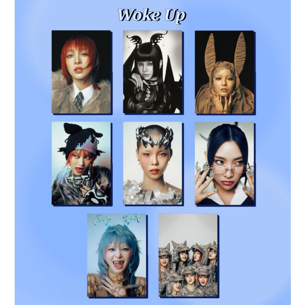 Photocards Woke Up/ XG Fanmade | Shopee Brasil
